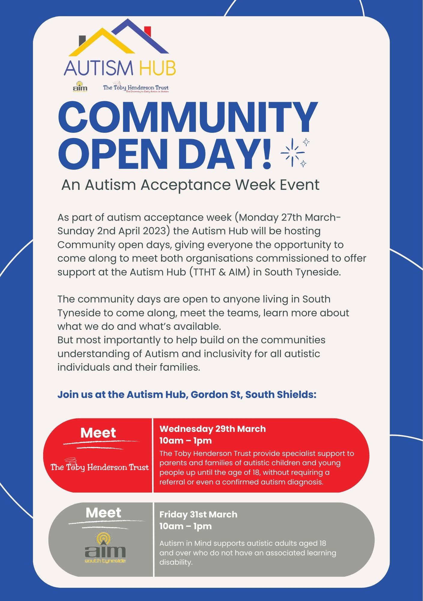 Autism Hub - The Toby Henderson Trust